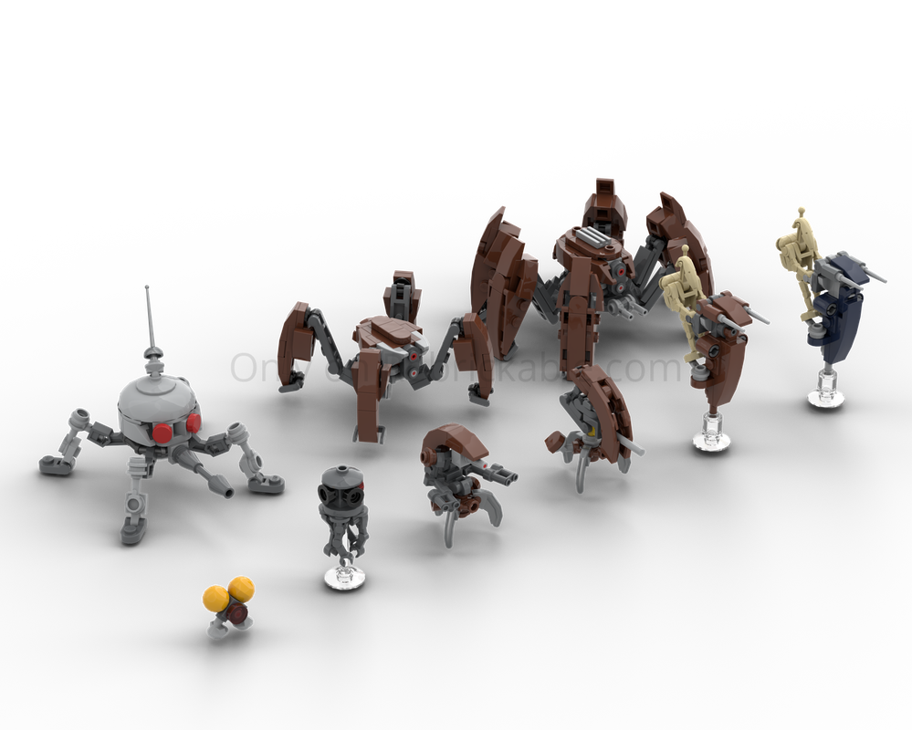 LEGO MOC Separatist Droid pack by moc_yoh | Rebrickable - Build with LEGO