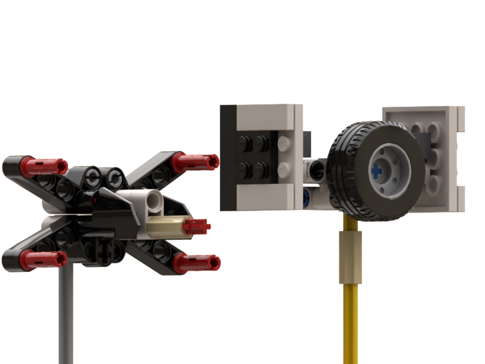 LEGO MOC 42167 Controllable Trench Run by faint_range14 | Rebrickable ...