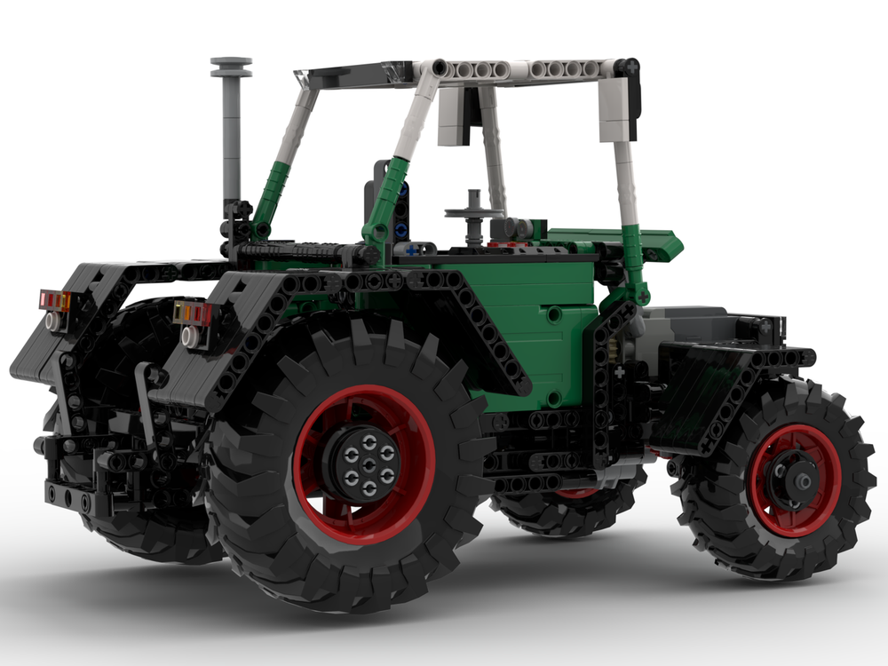 LEGO MOC-238077 Fendt Xylon Tractor with Three-Speed Gearbox by ...