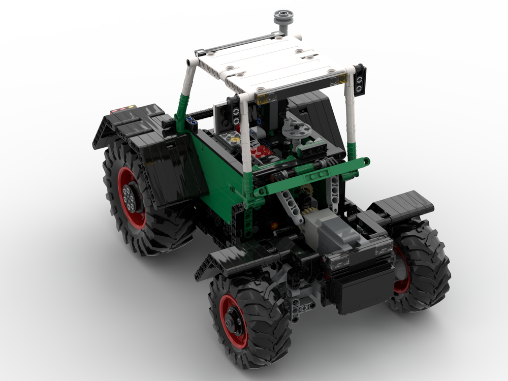 LEGO MOC-238077 Fendt Xylon Tractor with Three-Speed Gearbox by ...