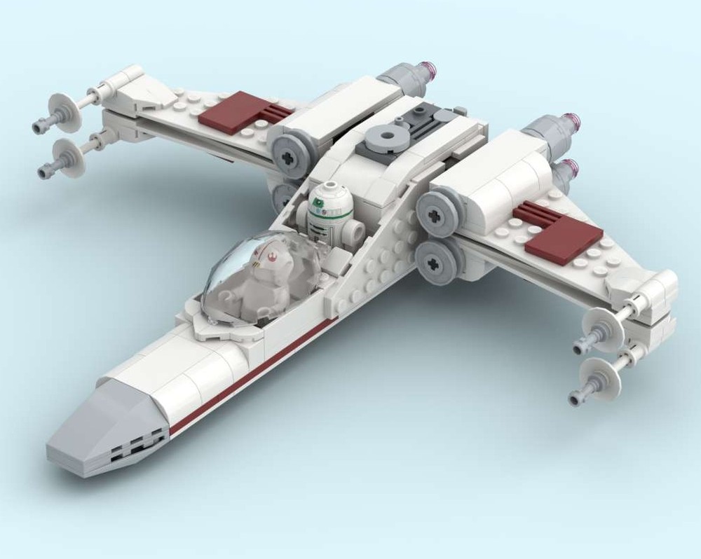 LEGO MOC Chibi X Wing (Limited_Bricks x Quarries Workshop) by Limited ...