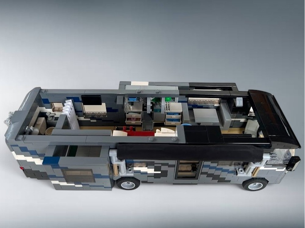 LEGO MOC Motorhome by CuBricks | Rebrickable - Build with LEGO