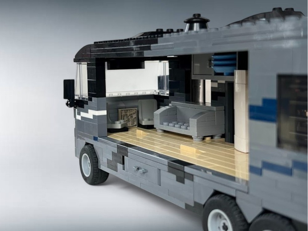 LEGO MOC Motorhome by CuBricks | Rebrickable - Build with LEGO