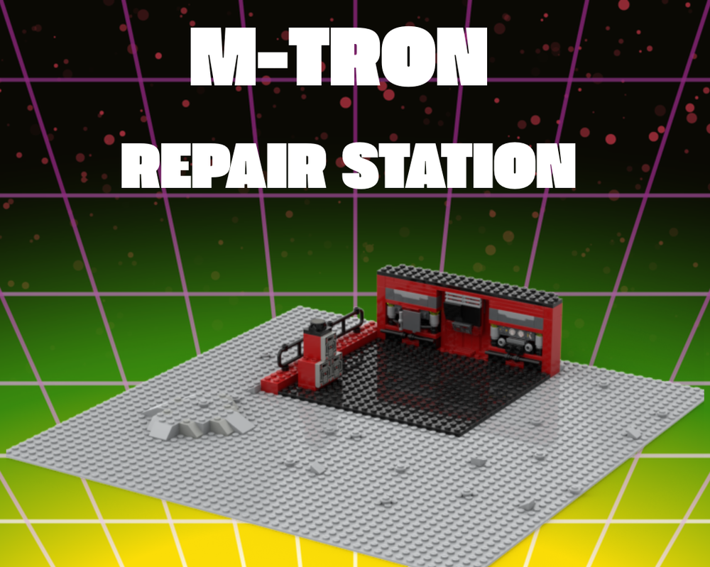 LEGO MOC M-Tron Repair Station: part 2/4 by mmitch05 | Rebrickable ...