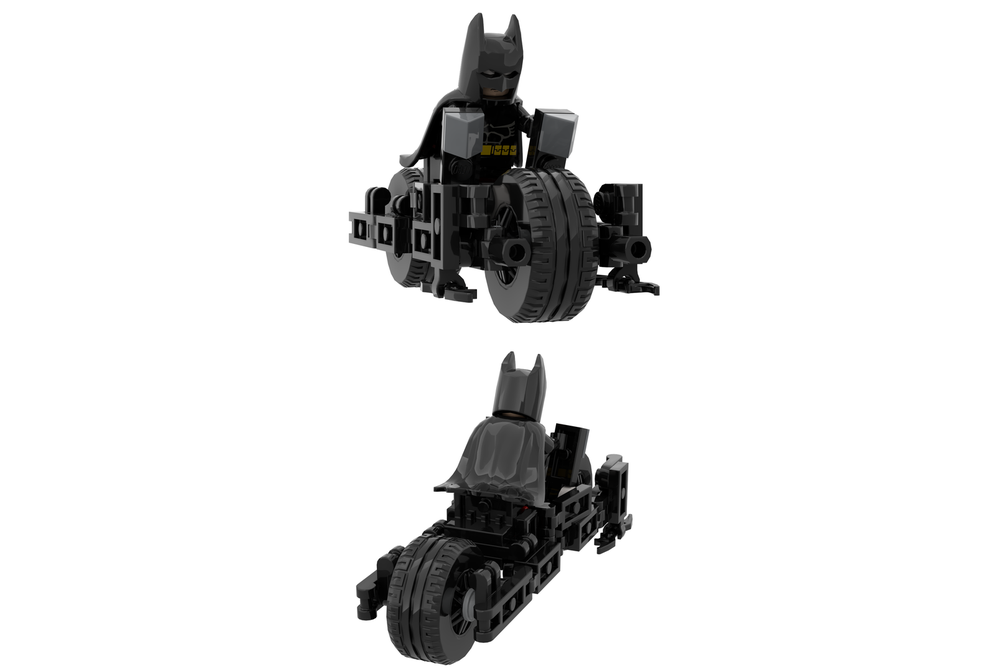 LEGO MOC-238118 76303 31159 Batpod Alternate Build by AtlasNoctis ...