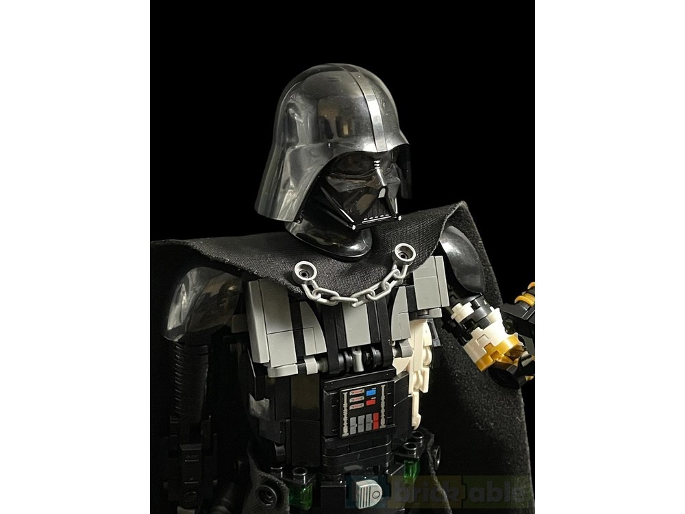 LEGO MOC-238121 Vader (battle damaged) by lukemocs | Rebrickable ...
