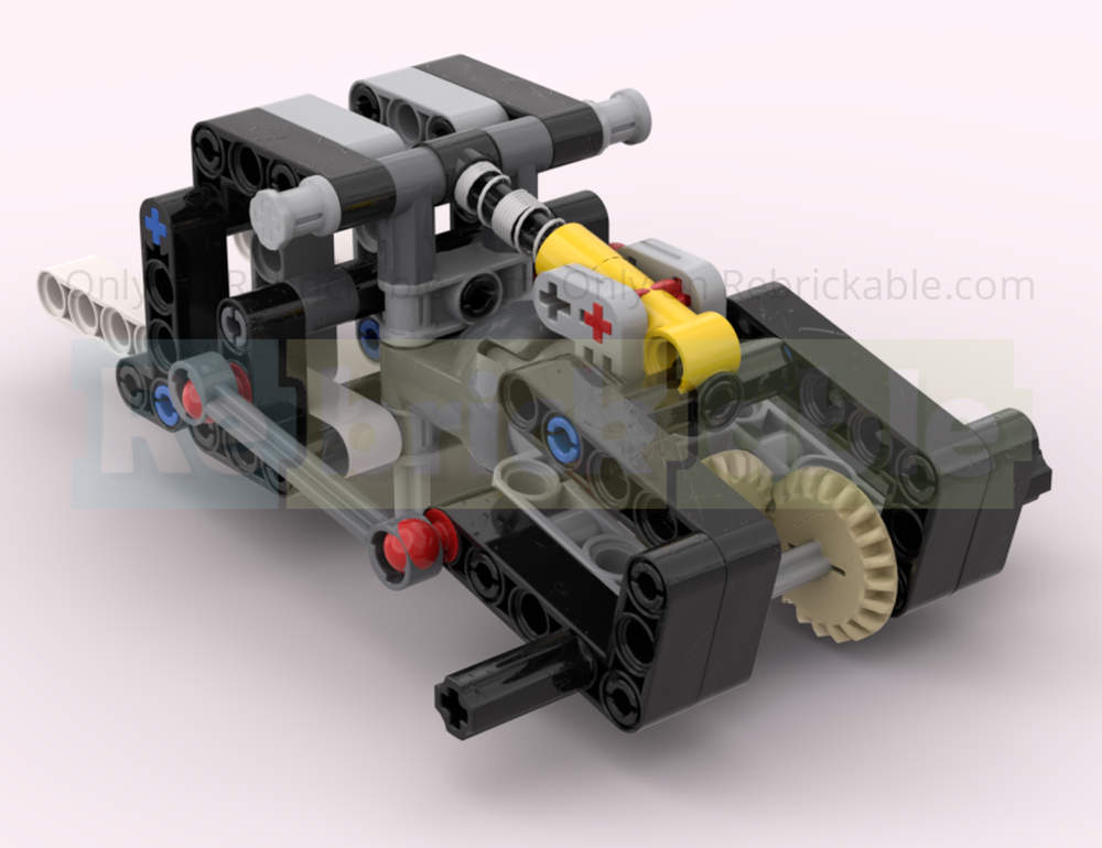 LEGO MOC Flexible Suspension by Beau88 | Rebrickable - Build with LEGO