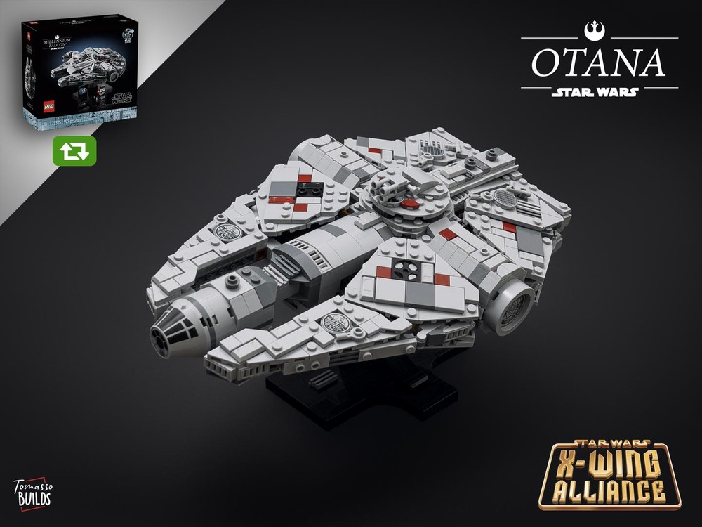 LEGO MOC-238147 75375 Alternate YT freighter 2 in 1 Bundle: Outrider ...