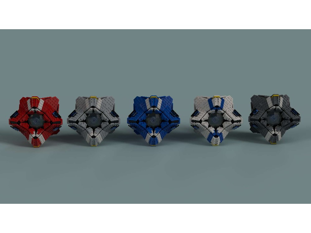 LEGO MOC Destiny Ghost by FRingel94 | Rebrickable - Build with LEGO