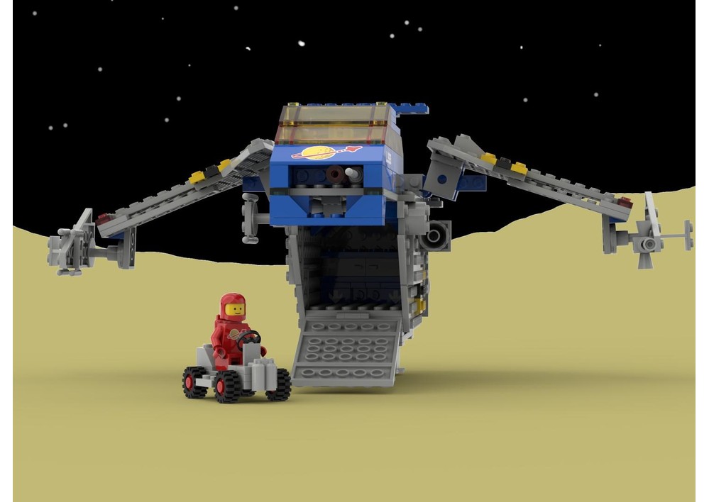 LEGO MOC LL928 Galaxy Explorer A002 (set 928-1 or 497-1 ) by Eyevanho ...