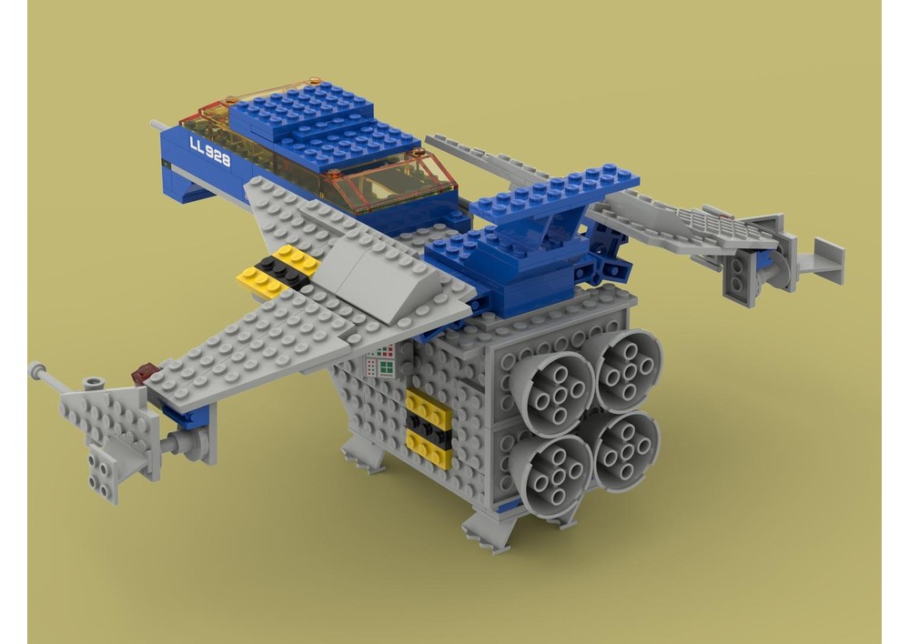 LEGO MOC LL928 Galaxy Explorer A002 (set 928-1 or 497-1 ) by Eyevanho ...