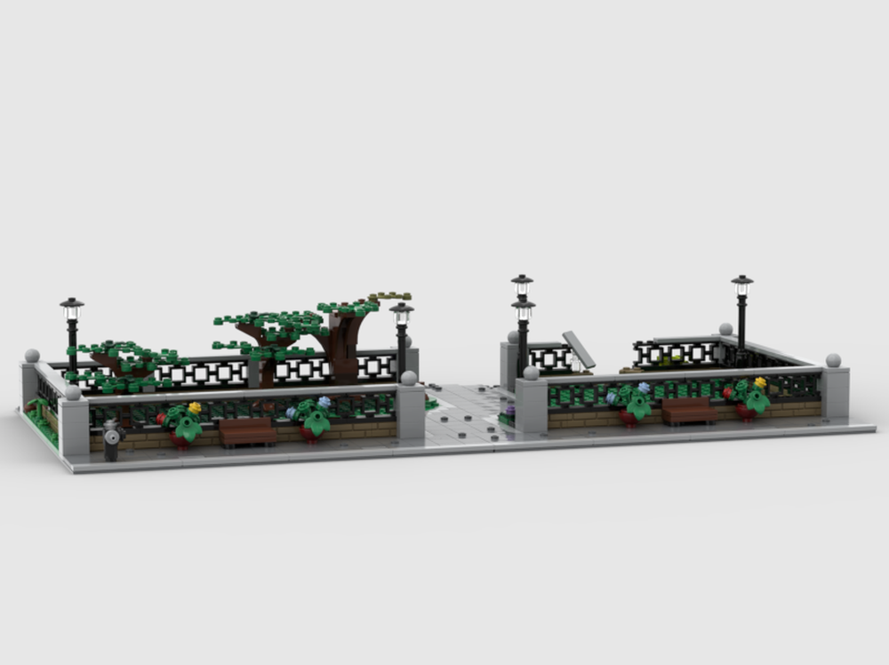 LEGO MOC New York Central Park by Icehole | Rebrickable - Build with LEGO