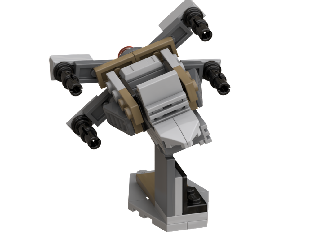 LEGO MOC X Wing Microfighter by faint_range14 | Rebrickable - Build ...