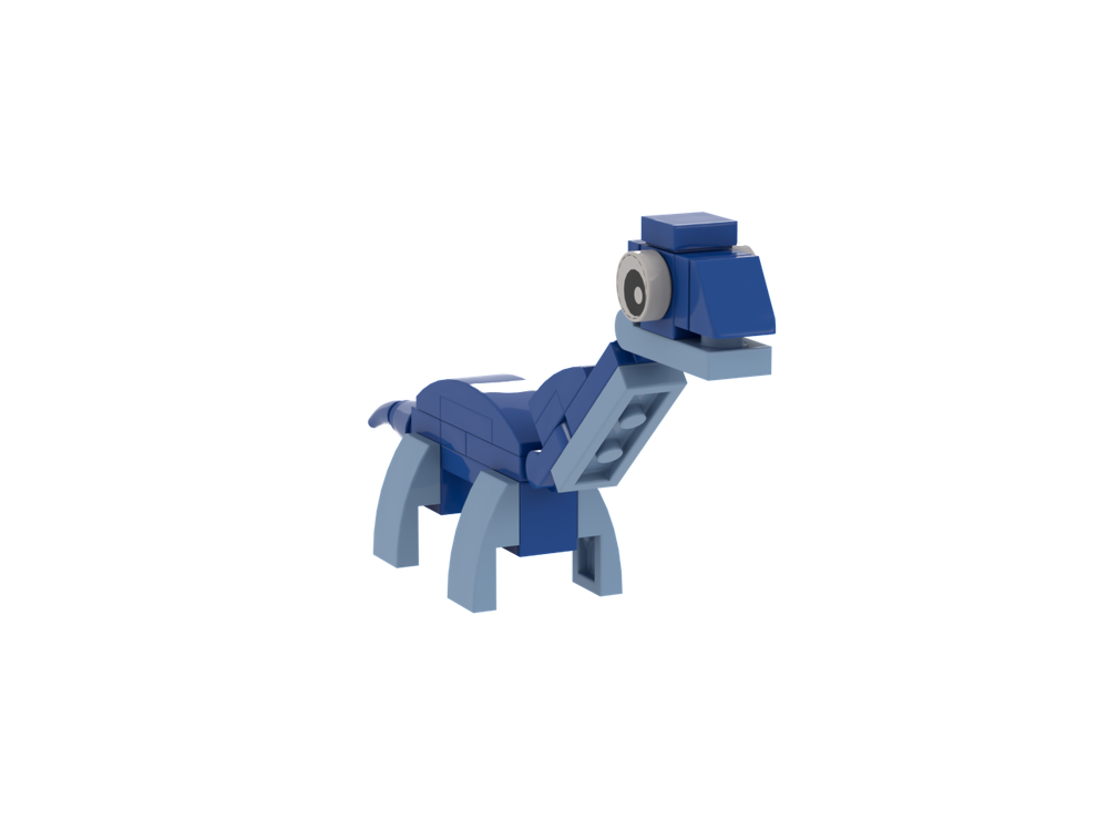 LEGO MOC-238189 Easy LEGO® Dinosaur – Brachiosaurus (27 parts, Simple ...