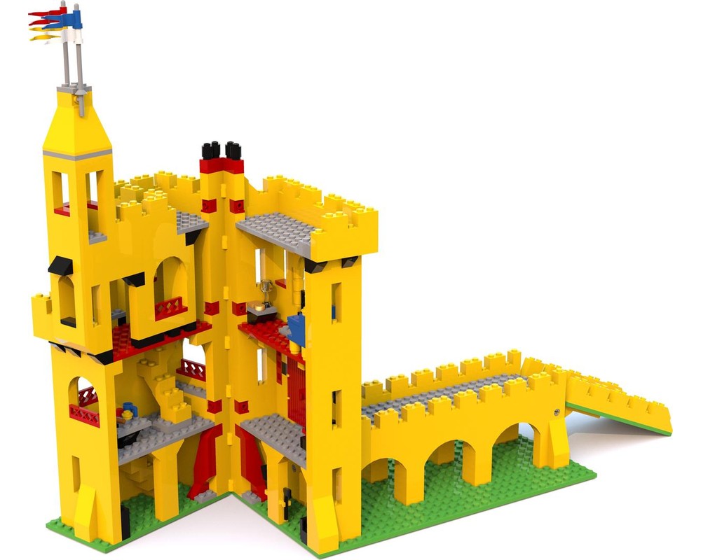 LEGO MOC 375-2 Classic Yellow Castle MOC #3 by spinox | Rebrickable ...