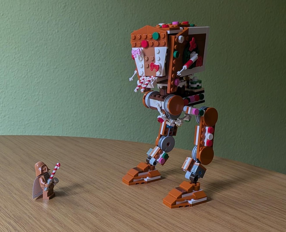 LEGO MOC 40806-1 Gingerbread AT-ST by emil_mu | Rebrickable - Build ...