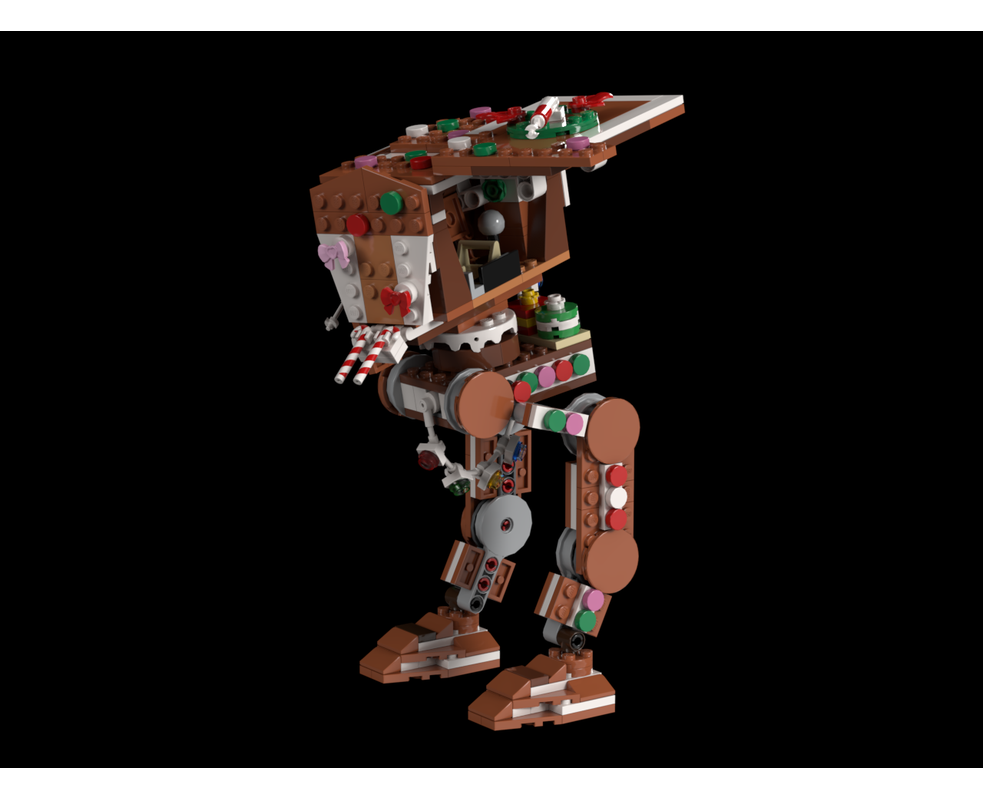 LEGO MOC-238203 40806-1 Gingerbread AT-ST by emil_mu | Rebrickable ...