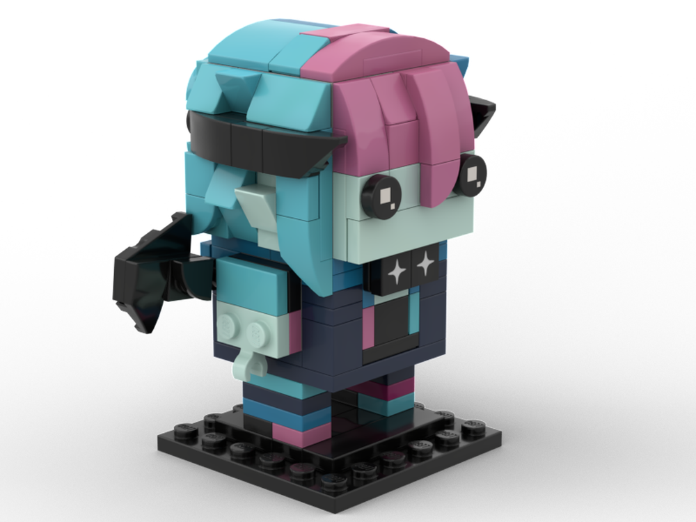 LEGO MOC-238205 Fream Brickheadz by Bricksy32 | Rebrickable - Build ...