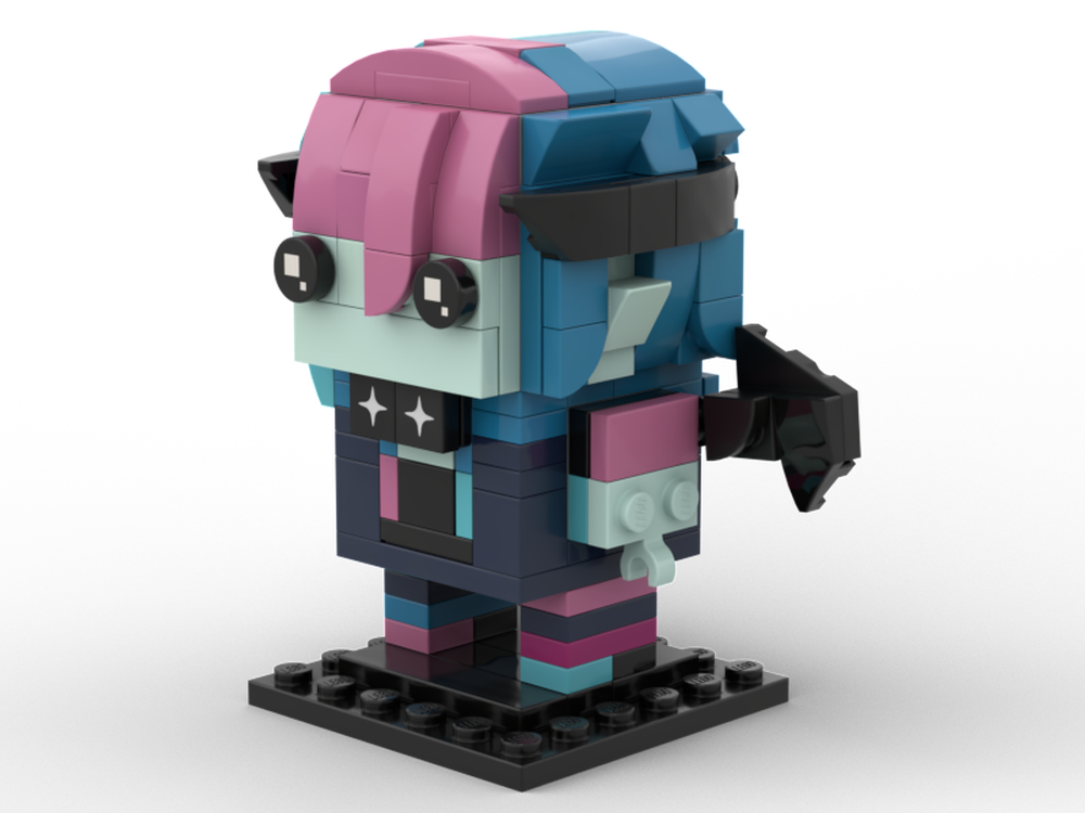 LEGO MOC-238205 Fream Brickheadz by Bricksy32 | Rebrickable - Build ...