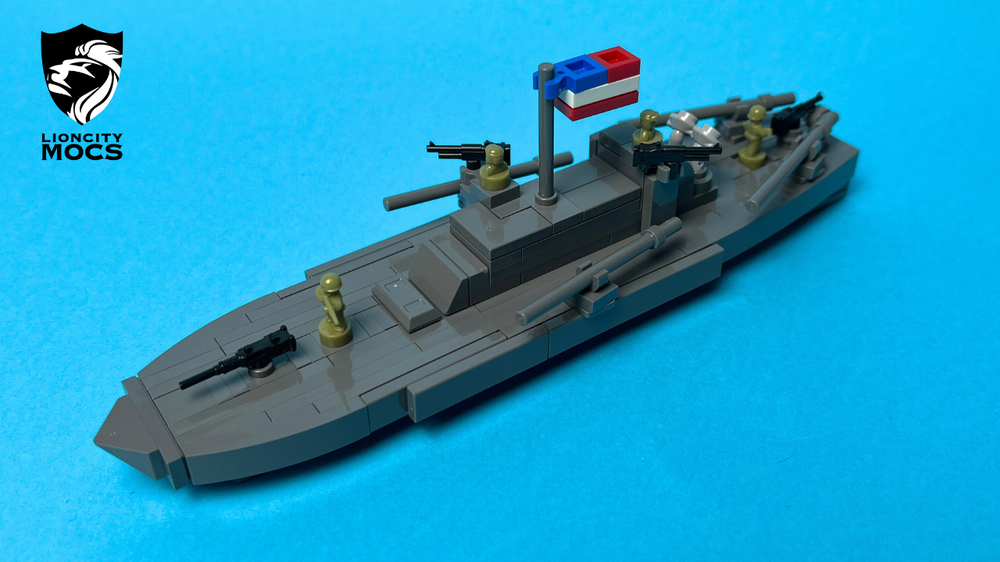 LEGO MOC PT Boat Lego Tutorial (1:120) by Lioncity Mocs | Rebrickable ...