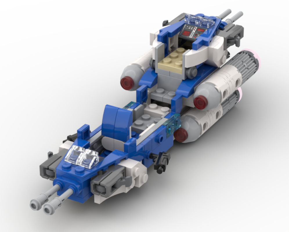 LEGO MOC Captain Rex's heavy assualt troop speeder by Arnix_StarWars ...
