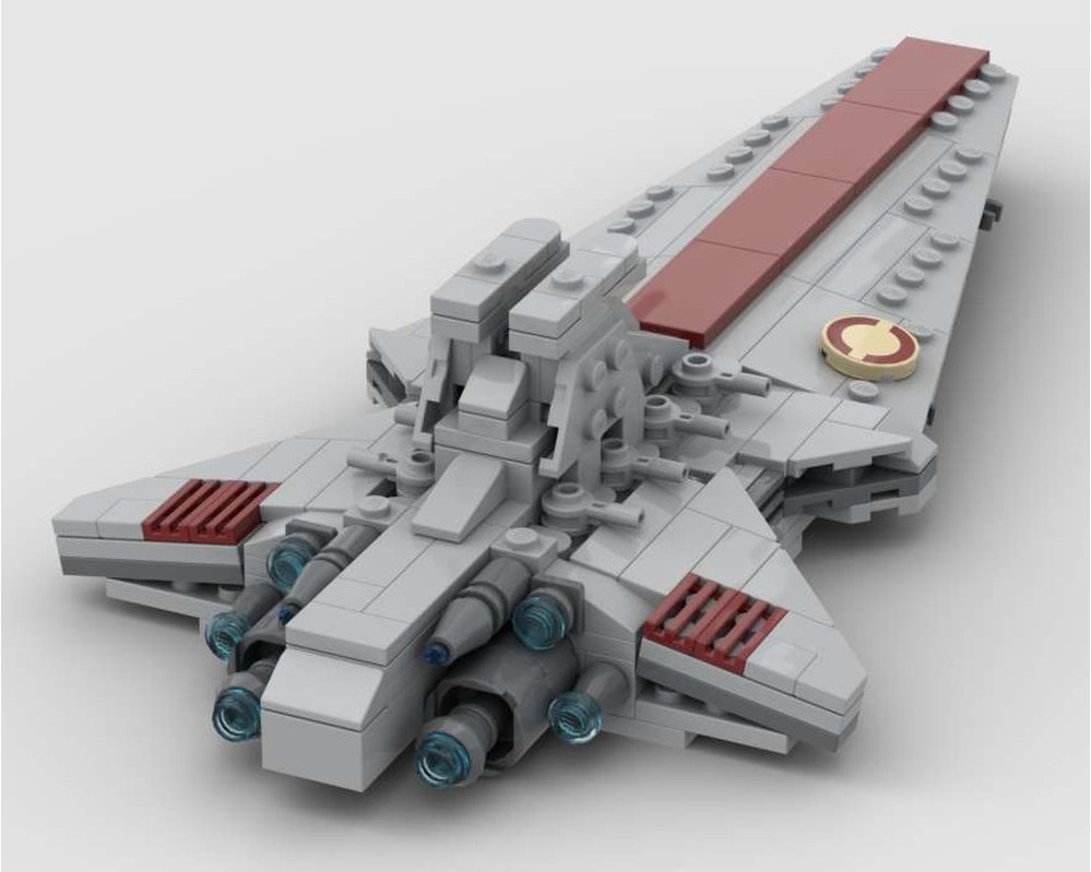 LEGO MOC-238224 Midi-Scale Venator by Outer Rim | Rebrickable - Build ...