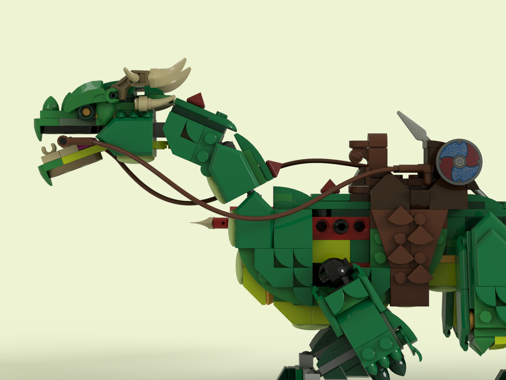 LEGO MOC-238231 Medieval Dragon Saddle by NicholasBrickolas ...