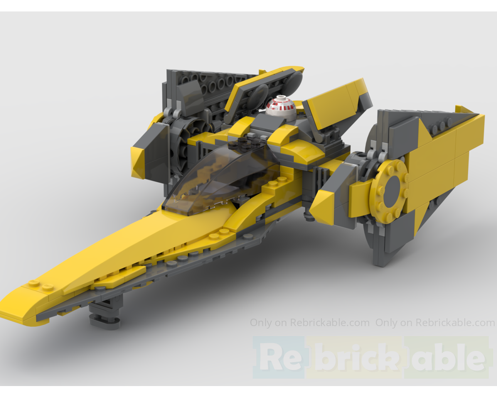 LEGO MOC-238246 Modular Zann Consortium V-wing Starfighter by ...