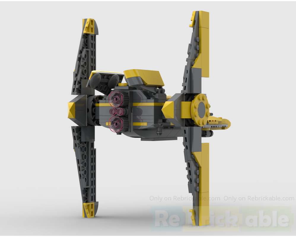 LEGO MOC-238246 Modular Zann Consortium V-wing Starfighter by ...