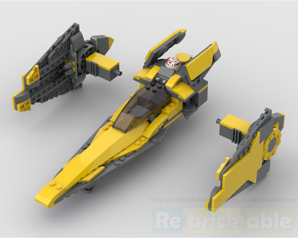 LEGO MOC-238246 Modular Zann Consortium V-wing Starfighter by ...