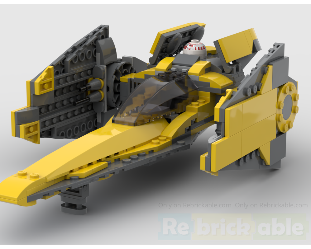 LEGO MOC-238246 Modular Zann Consortium V-wing Starfighter by ...