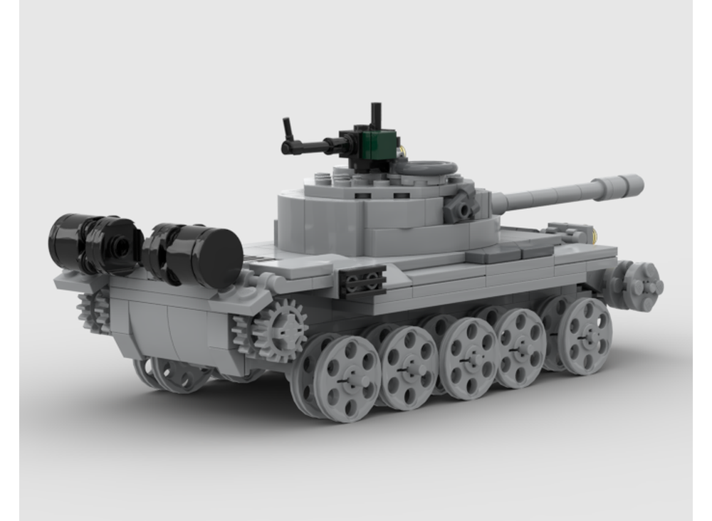 LEGO MOC-238250 t55 tank by _stian | Rebrickable - Build with LEGO