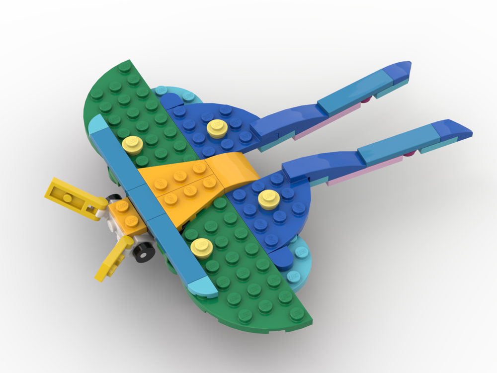 LEGO MOC-238266 31136 moon moth by maratus | Rebrickable - Build with LEGO