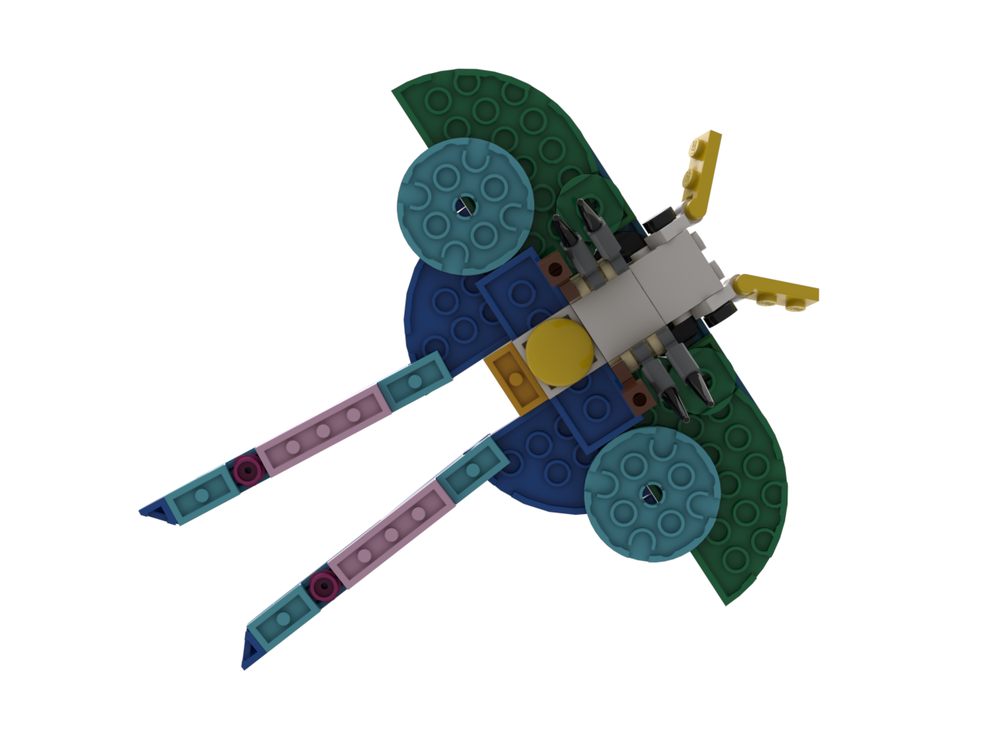 LEGO MOC-238266 31136 moon moth by maratus | Rebrickable - Build with LEGO