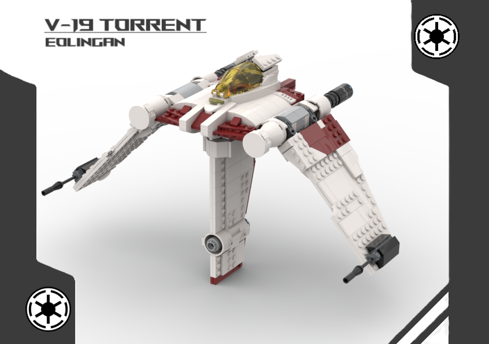 LEGO MOC-238269 V-19 Torrent by Eolingan | Rebrickable - Build with LEGO