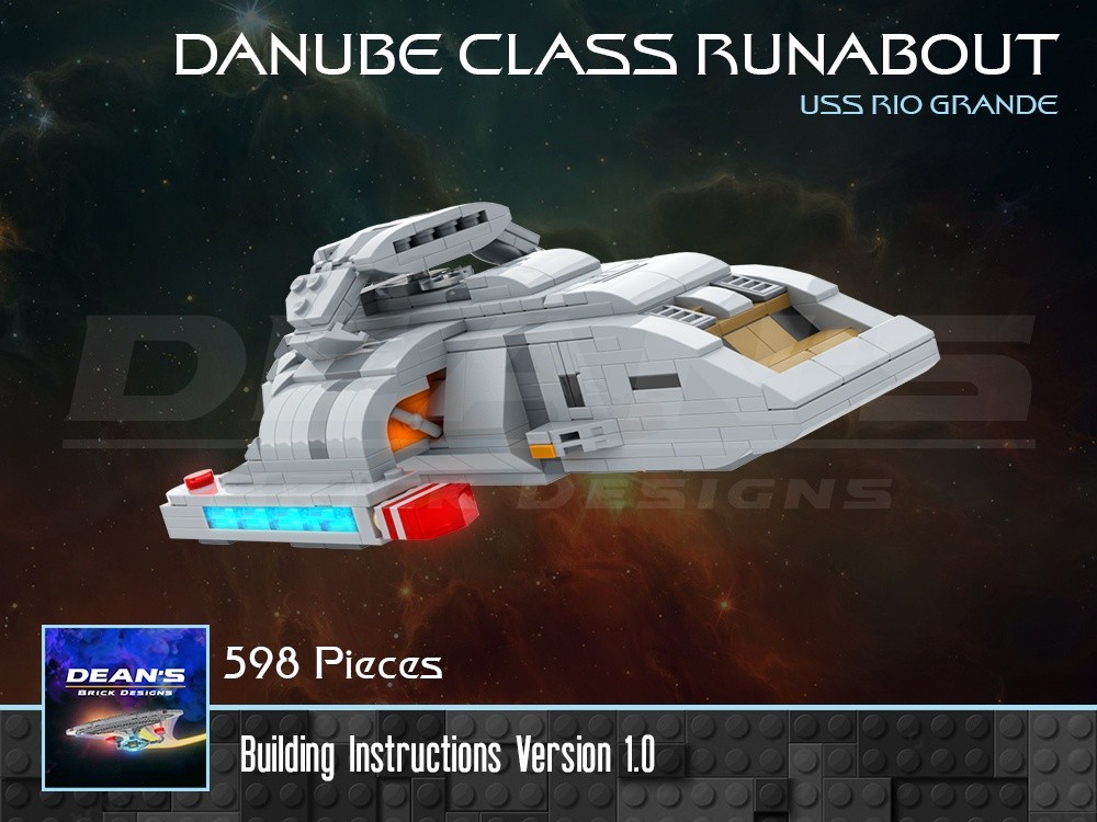 LEGO MOC-238282 Danube Class Runabout- Star Trek Deep Space Nine by ...