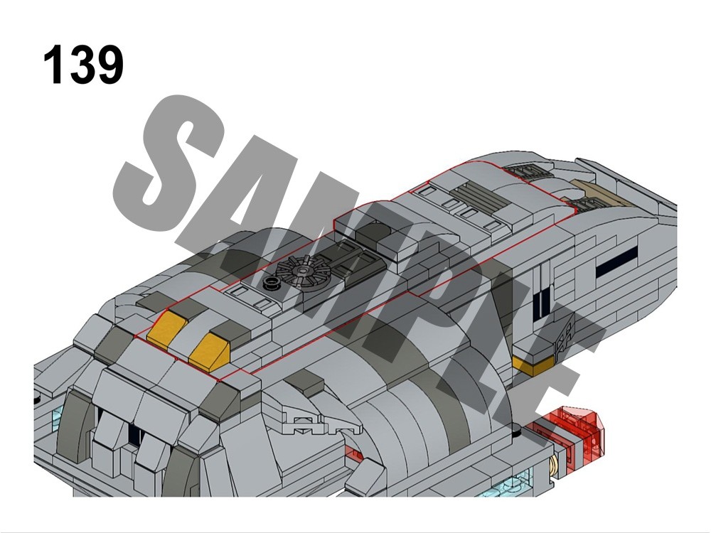 LEGO MOC-238282 Danube Class Runabout- Star Trek Deep Space Nine by ...