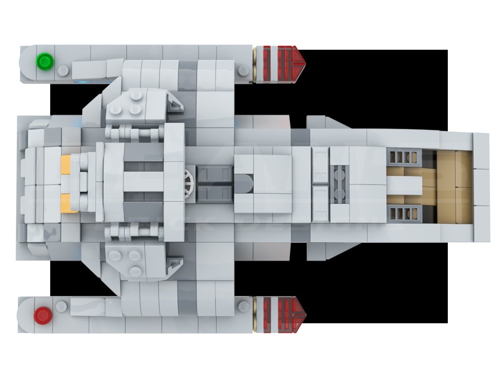 LEGO MOC-238282 Danube Class Runabout- Star Trek Deep Space Nine by ...
