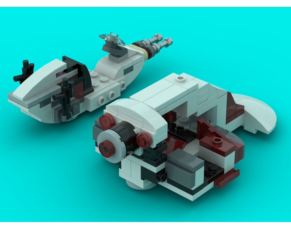LEGO MOC-238283 Clone Swamp Speeders 75378 Alt Build by ...