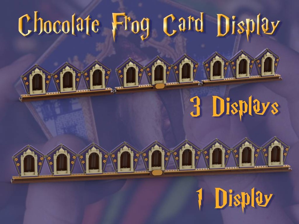 LEGO MOC Chocolate Frog Cards Display by Mystical95 | Rebrickable ...