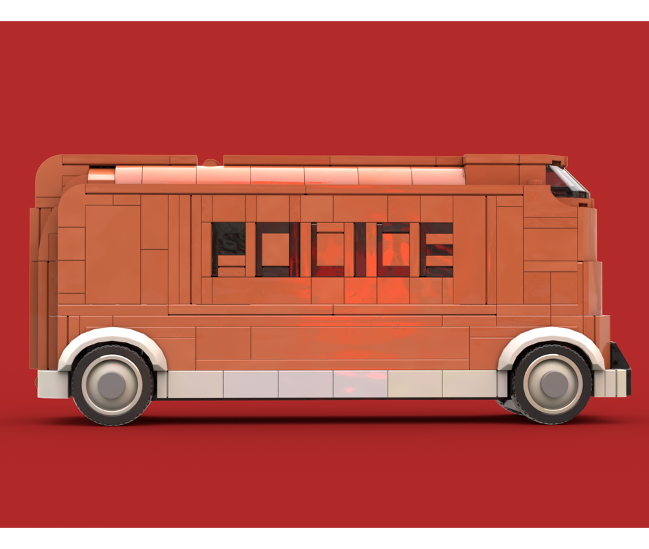 LEGO MOC BTAS Gotham city Police Van by tacotaco64™️ | Rebrickable ...