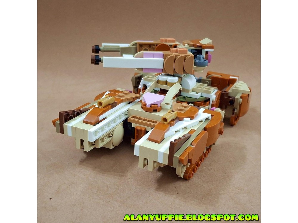 LEGO MOC Transformer Tank using LEGO Creator 31150: Wild Safari Animals ...