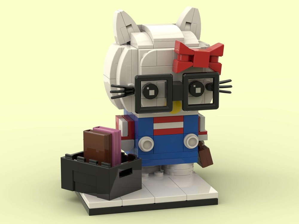 LEGO MOC Hello Kitty (School Time Edition) by Puremadness | Rebrickable ...