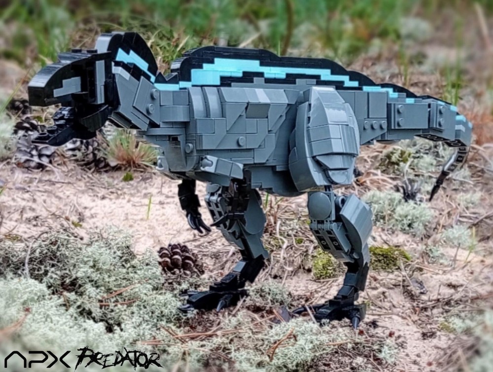 LEGO MOC-238345 Acrocanthosaurus atokensis 1:22 by APX Predator ...
