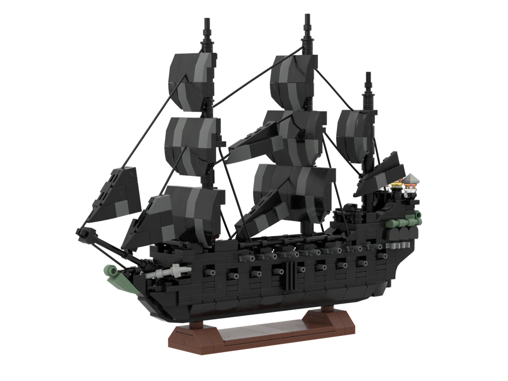 LEGO MOC-238349 The Black Pearl by Sparrow11 | Rebrickable - Build with ...