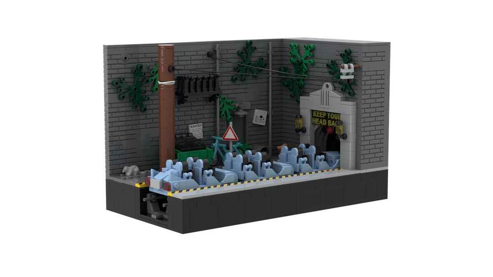 LEGO MOC-238350 Rock & Roll Coaster - Florida by Brickercoasters ...