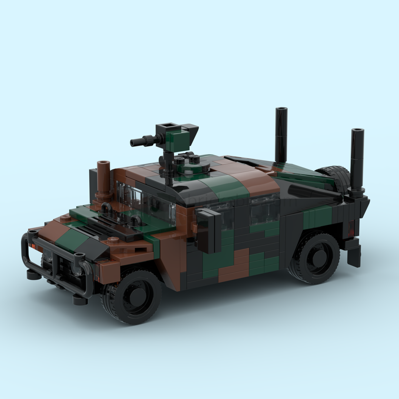 LEGO MOC-238362 Humvee by BespokeLegoDesigns | Rebrickable - Build with ...