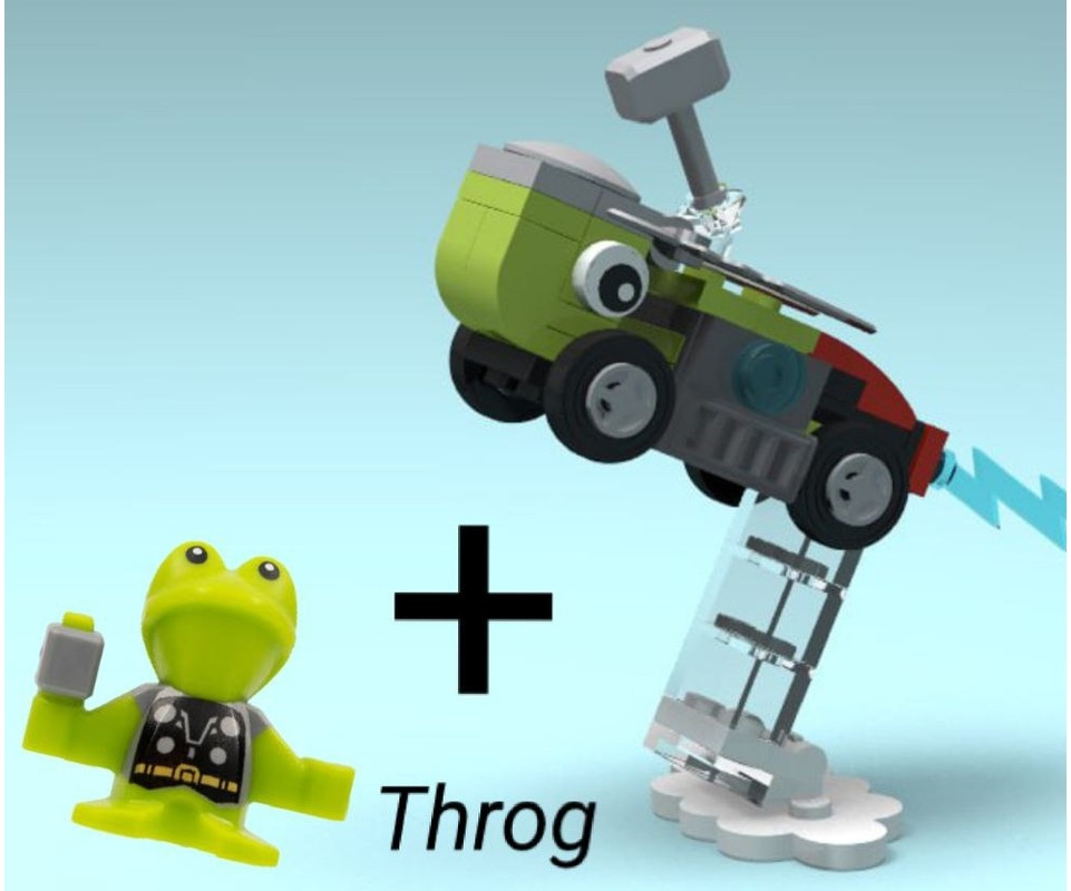 LEGO MOC-238368 Throg-mobile! by Maximus_piesa | Rebrickable - Build ...