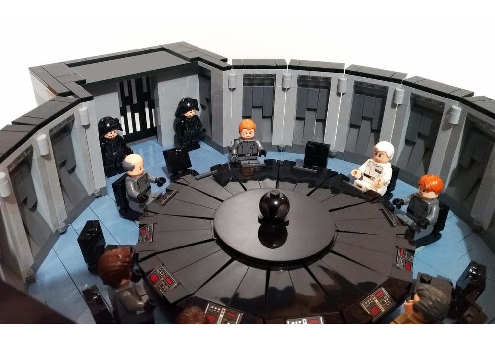 LEGO MOC Death Star Conference Room by wheelsspinnin | Rebrickable ...