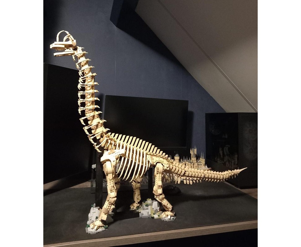 LEGO MOC-238380 Brachiosaurus fossil by MustacheMeneer | Rebrickable ...